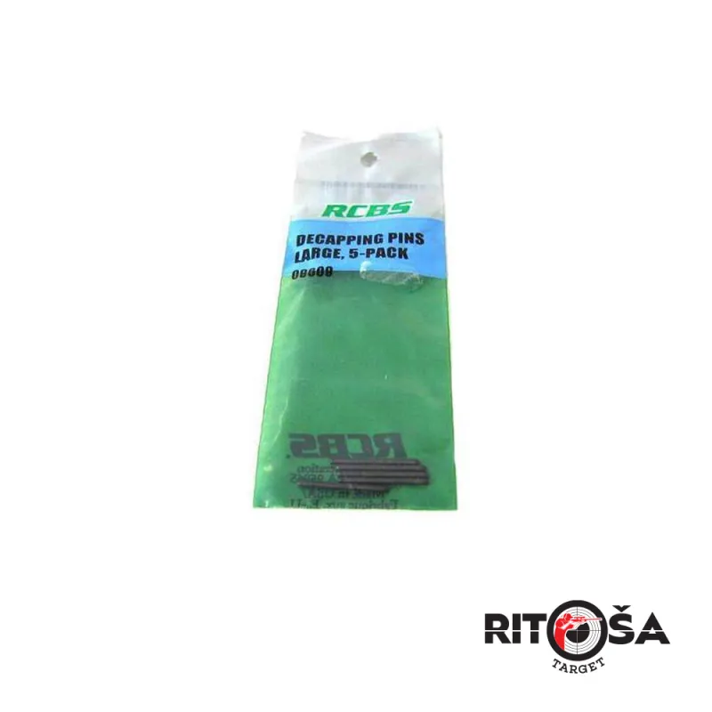 RCBS DECAPPING PIN LARGE 5 PACK 09609 | Ritoša Target