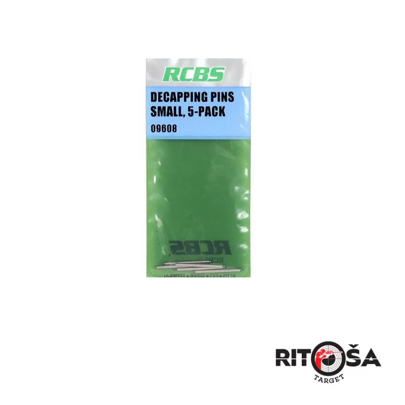 RCBS DECAPPING PIN SMALL 5 PACK 09608 | Ritoša Target