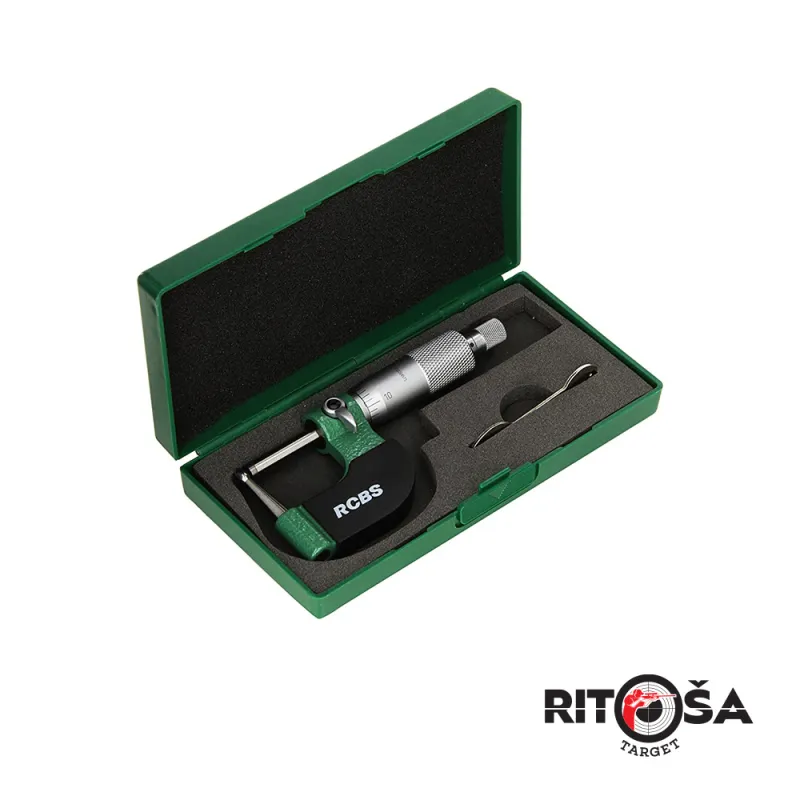 RCBS VERNIER BALL MICROMETER 87324 | Ritoša Target