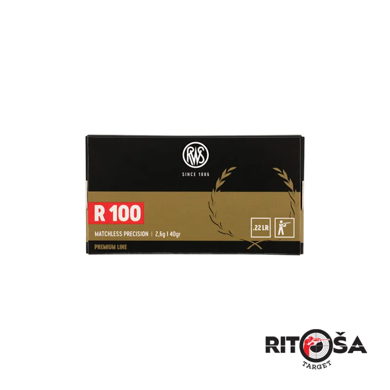 Streljivo RWS R-100 PREMIUM .22LR 40gr | Ritoša Target