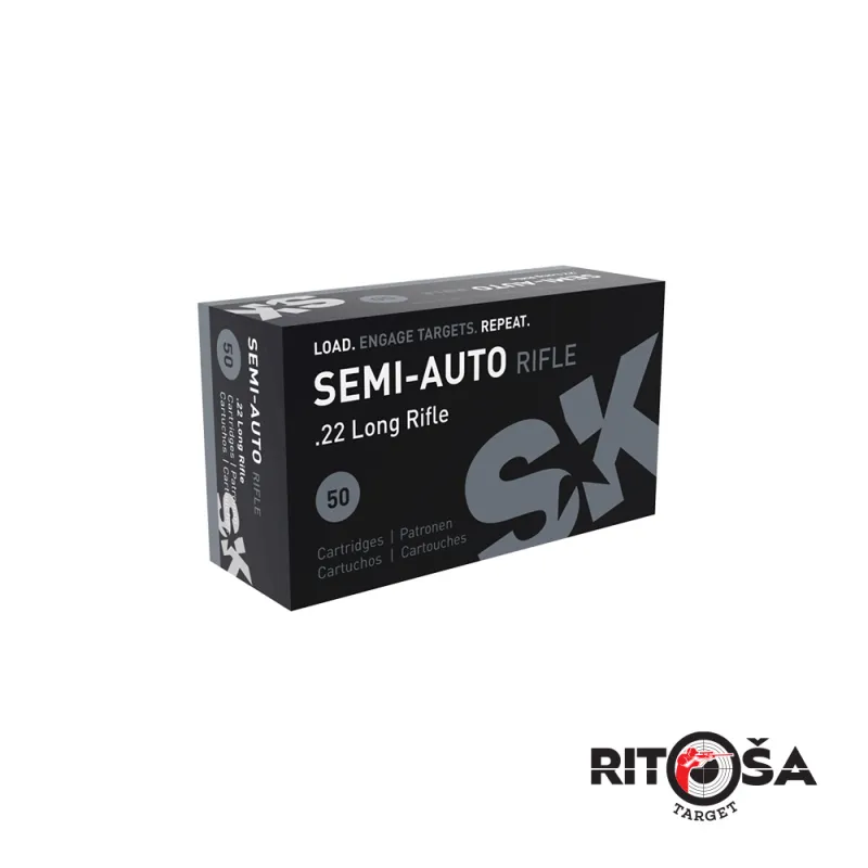 Streljivo SK Semi Auto LRN .22LR 40gr | Ritoša Target