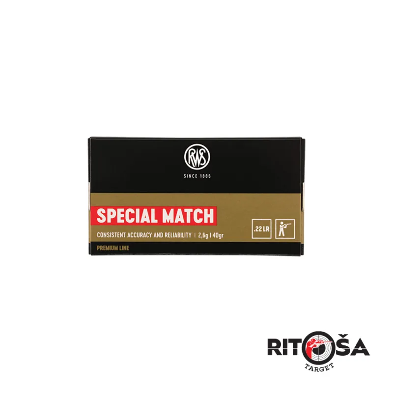 STRELJIVO RWS SPECIAL MATCH .22LR | Ritoša Target
