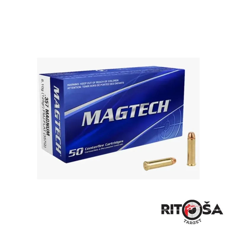 STRELJIVO MAGTECH .357 MAG. 10g/158gr FMJ | Ritoša Target