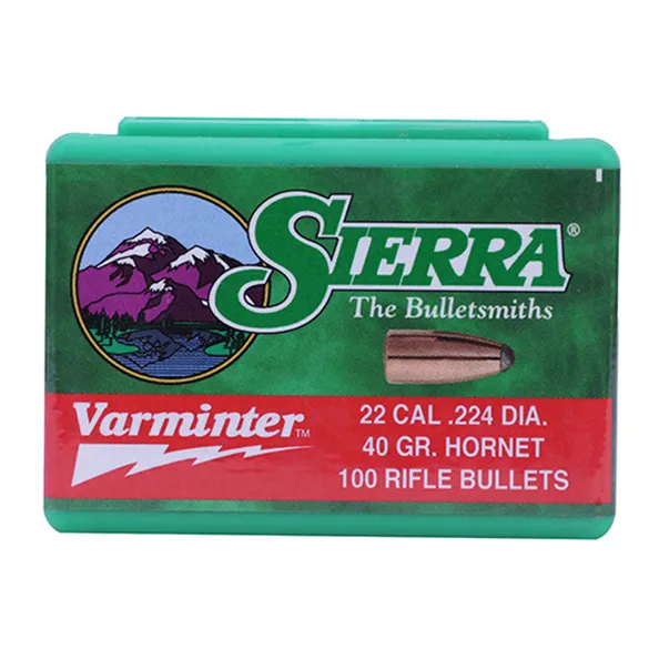 Zrna SIERRA .224 40gr/2,5g HORNET VARMINTER | Ritoša trgovine
