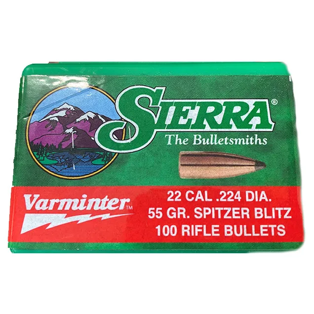 Zrna SIERRA .224 55gr/3,6g VARMNINTER SBT | Ritoša trgovine