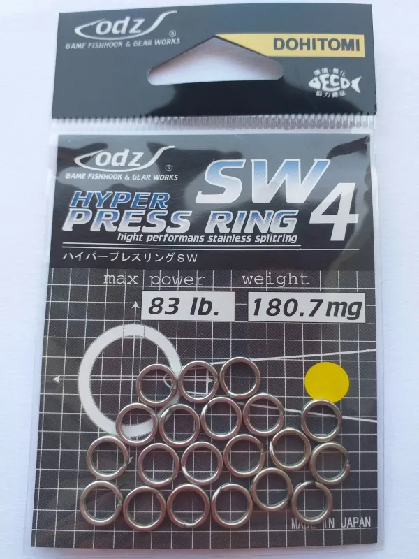 Split Ring ODZ Hyper Press Ring | HUT online shop