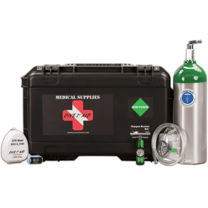Complete oxygen first aid kits | Divestore